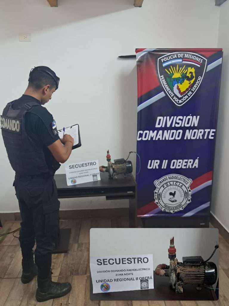 Recuperaron un arco de fútbol sustraído del Complejo Polideportivo Ian ...