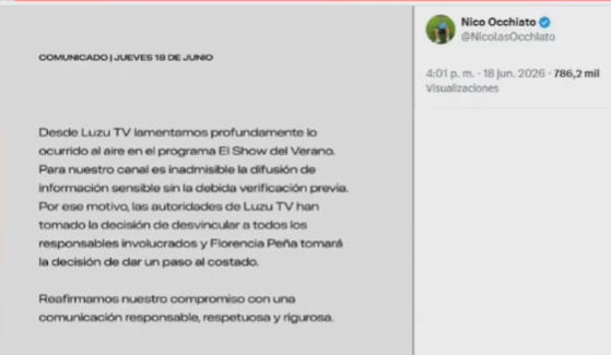 Nico Occhiato tomo serias medidas tras la fake sobre Jorge Messi ...